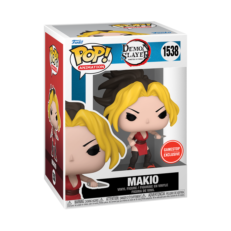 Funko POP! Animation: Demon Slayer #1538 - Makio (Gamestop Exclusive ...