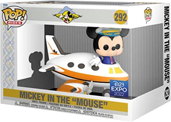 Funko POP! Rides: Mickey Mouse #292 - Mickey in The "Mouse" (D23 Expo ...