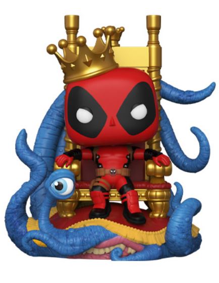 Funko POP! Marvel: Deadpool #724 - King Deadpool (Deluxe) (PX Previews ...