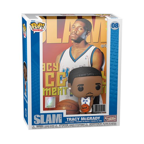 Funko POP! Magazine Covers: SLAM #08 - Tracy McGrady – Poppin' The box